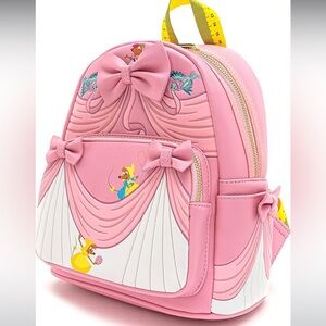 Loungefly | Bags | Disney Loungefly Cinderella Backpack And Gus Gus ...